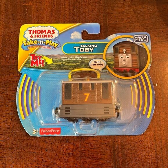 Thomas & Friends | Toys | Thomas Friends Talking Toby Take N Play Train ...